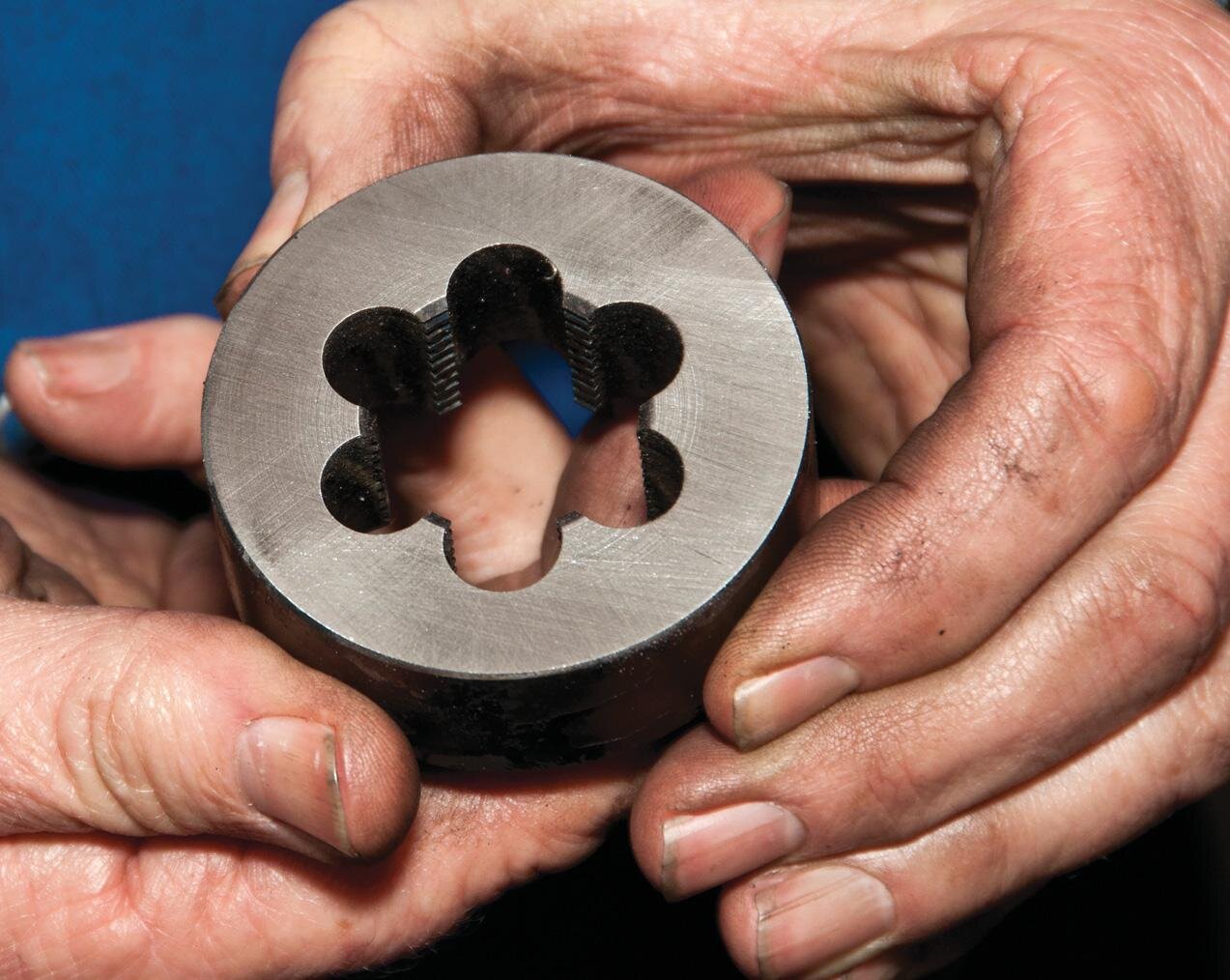 Making a die nut - The Shed