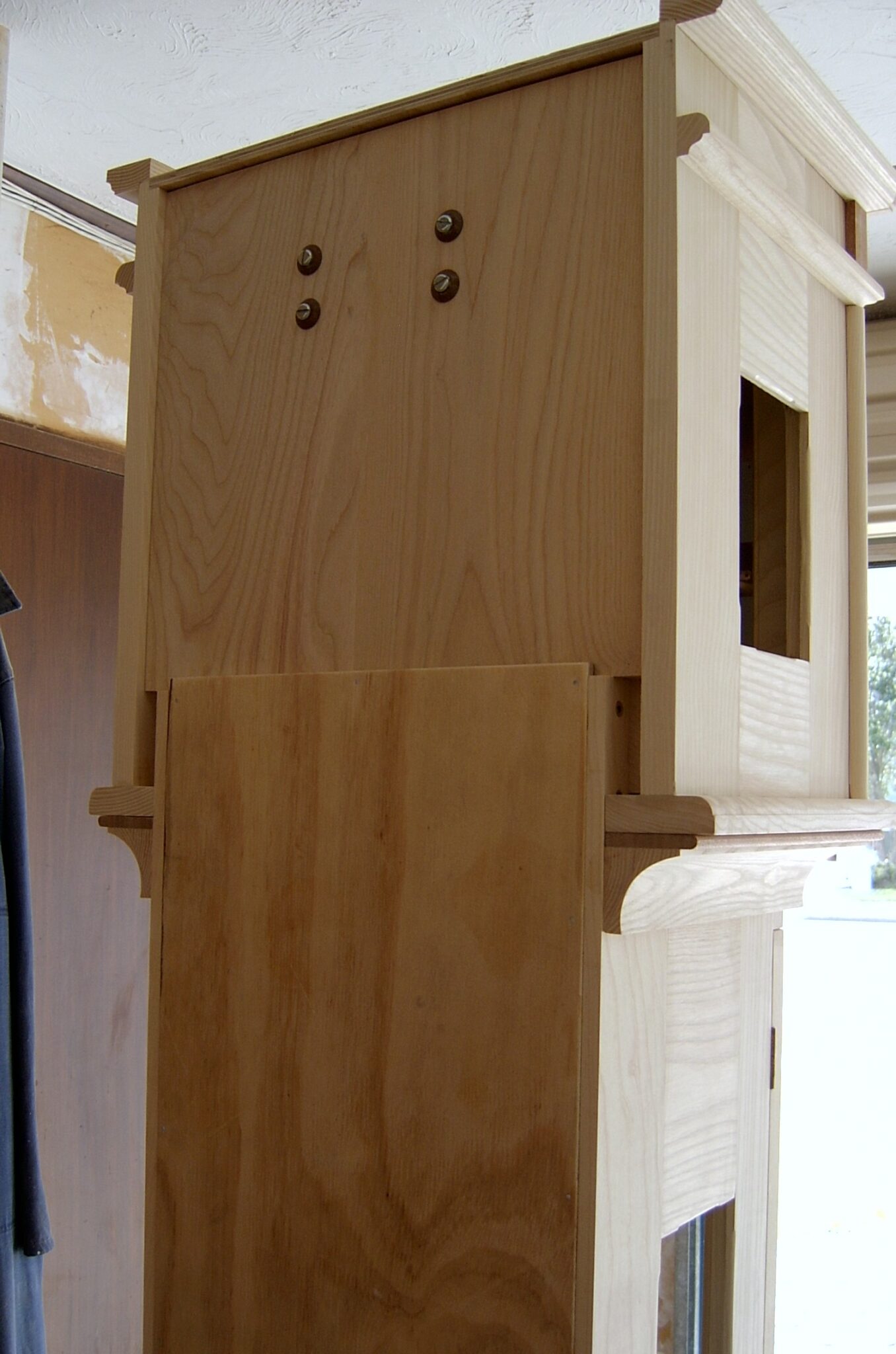 Build a grandfather clock case - The Shed
