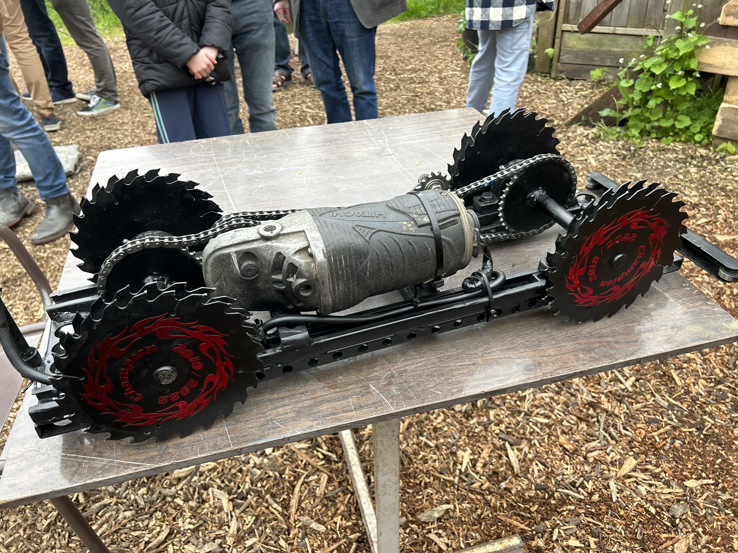 Video of power tool racing in Belgium - The Shed