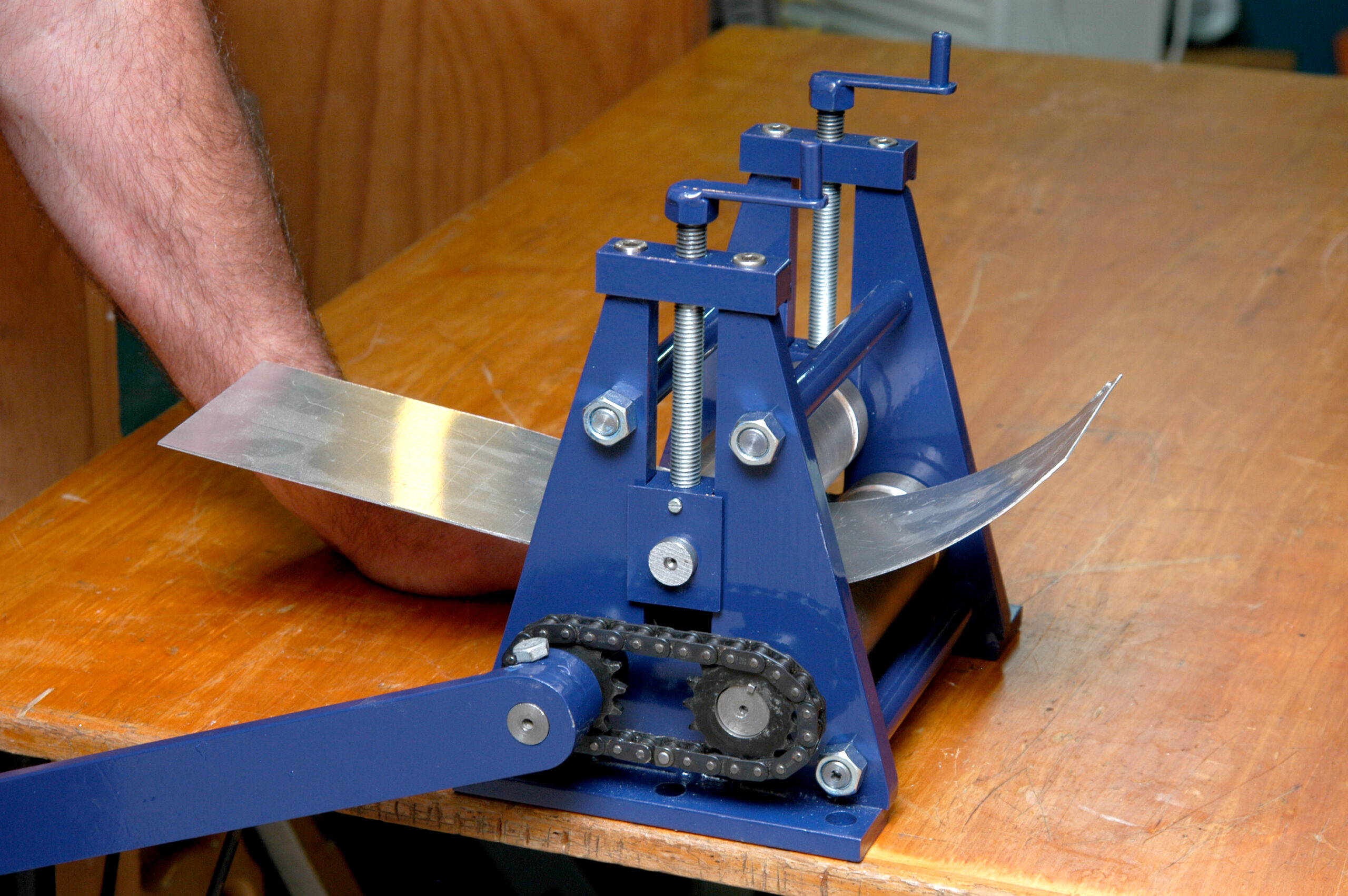 Make a model sheetmetal roller - The Shed