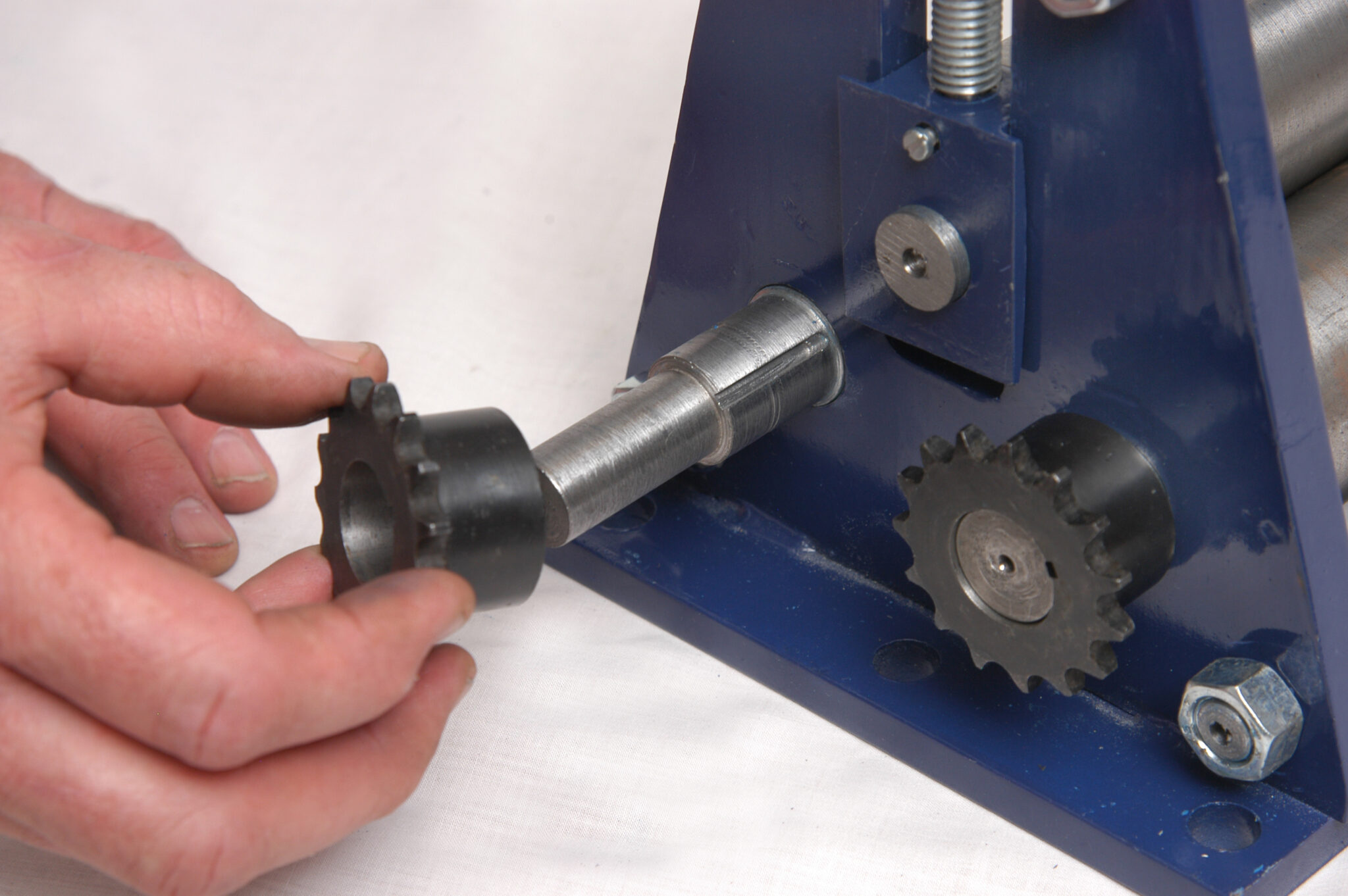 Make a model sheetmetal roller - The Shed