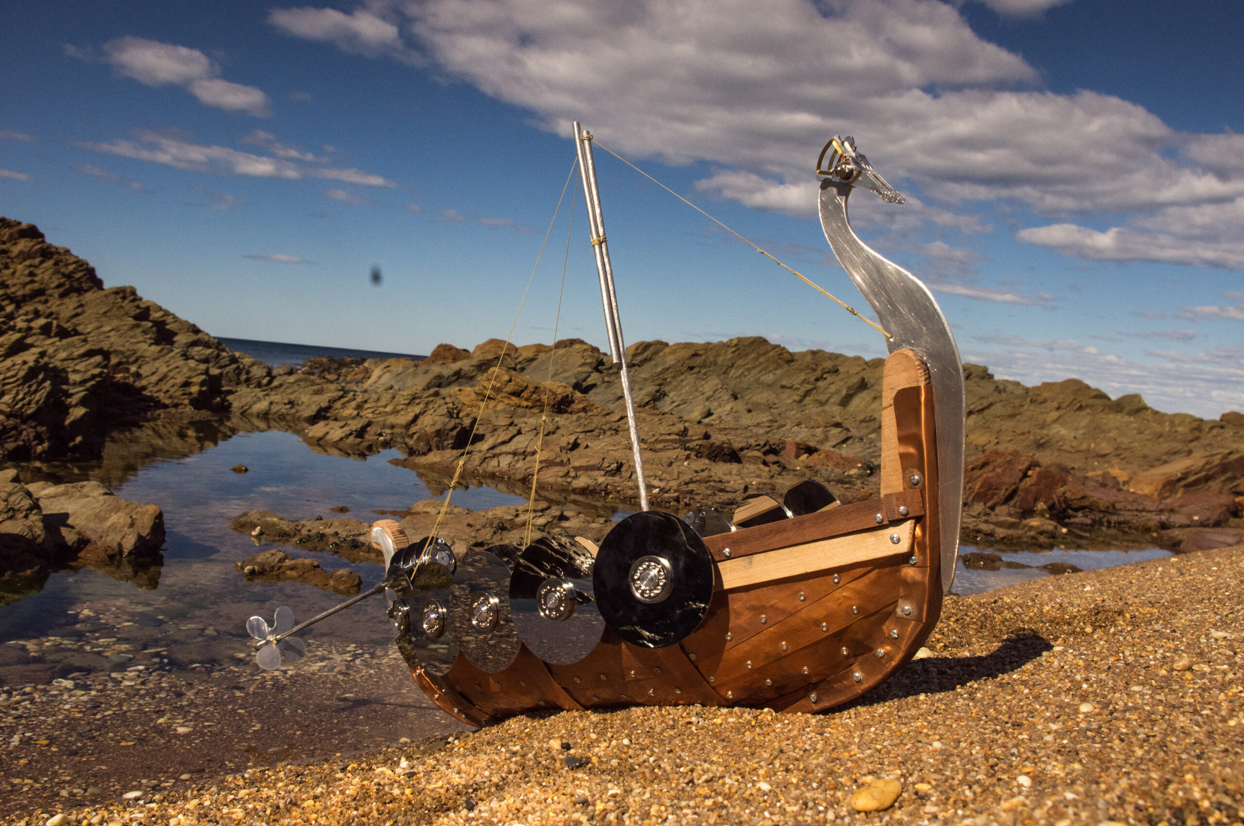 Steampunk toy: Back to the future - The Shed