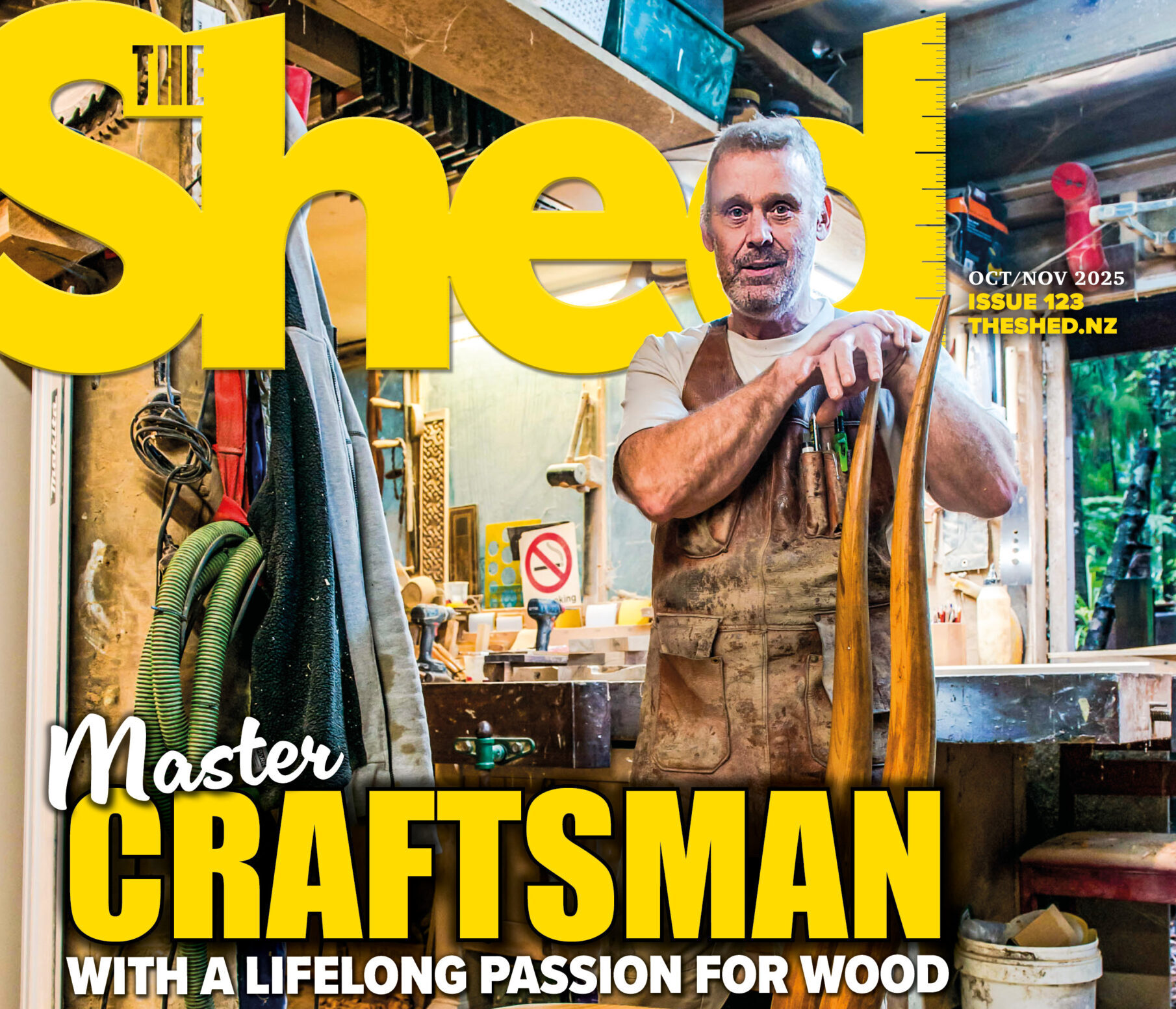 The Shed magazine October/November 2025 issue 123 on sale now - The Shed